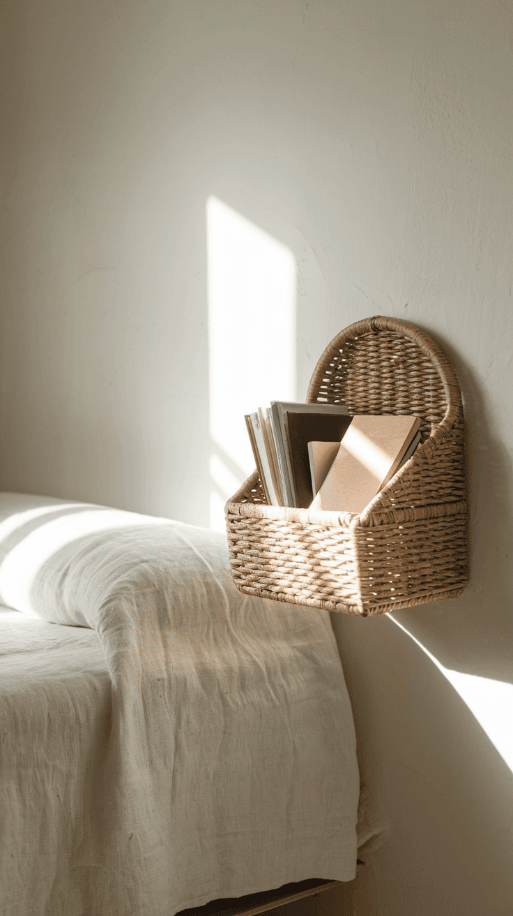 Simple Bedside Table – Minimalist Nightstand Ideas - Bridget's Bloom Zone