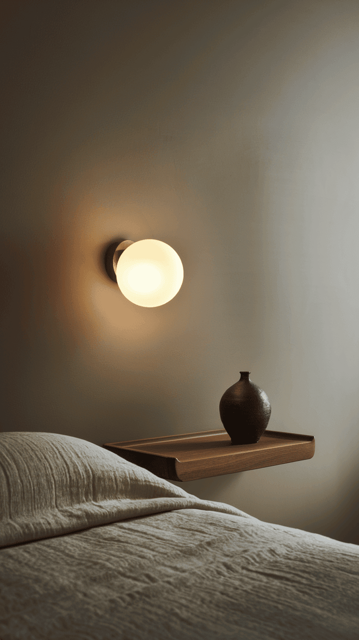 Simple Bedside Table – Minimalist Nightstand Ideas - Bridget's Bloom Zone