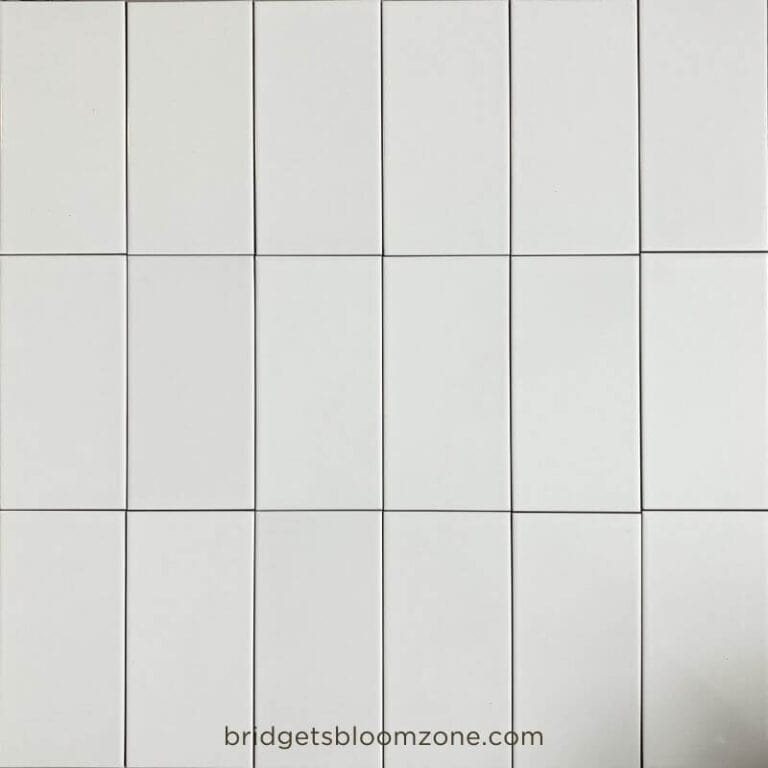 10+ Subway Tile Patterns for a Small White Tile Bathroom - Bridget's ...