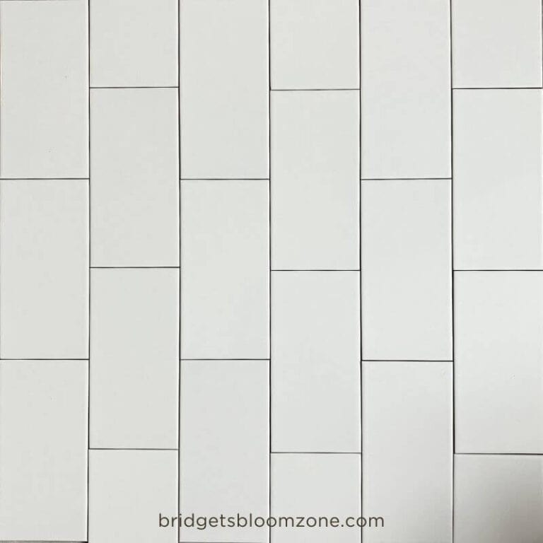 10+ Subway Tile Patterns for a Small White Tile Bathroom - Bridget's ...