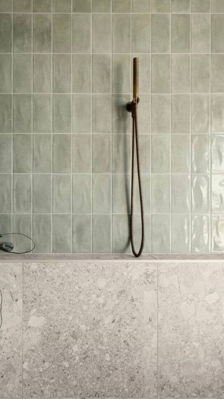 Design Rules for the Best Small Bathroom Tile Combination - Bridget's ...